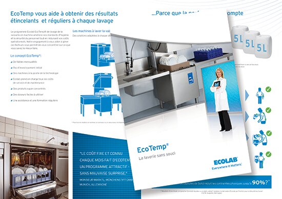 EcoTemp Warewashing Program EU | Ecolab